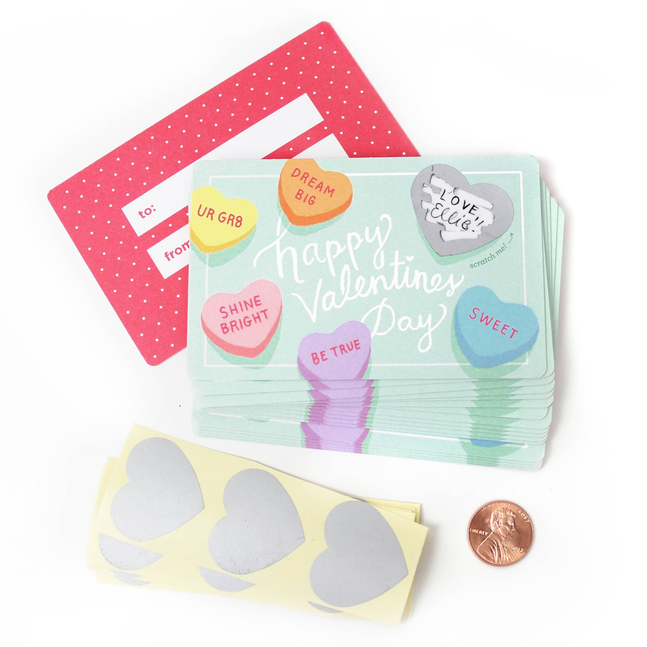 Scratch-off Valentine Cards - Sweethearts | Charcuterie Boards ...